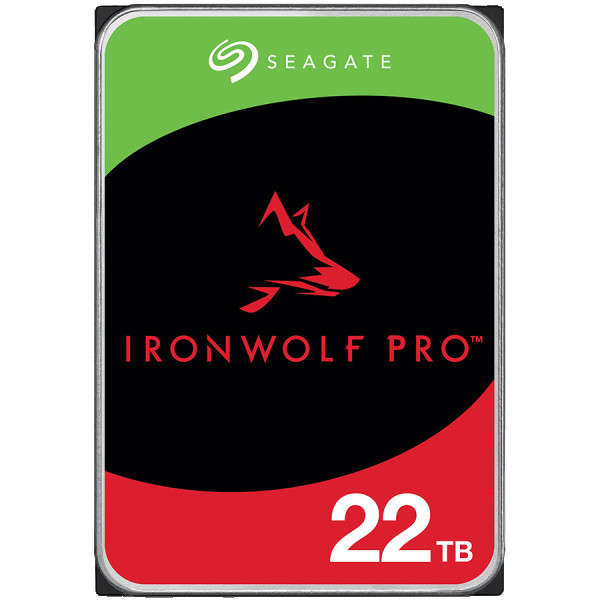 SEAGATE HDD IronWolf Pro Guardian +Rescue (3.5 22TB SATA rmp 7200) ( ST22000NT001 )