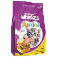 Whiskas briketi junior piletina 300gr