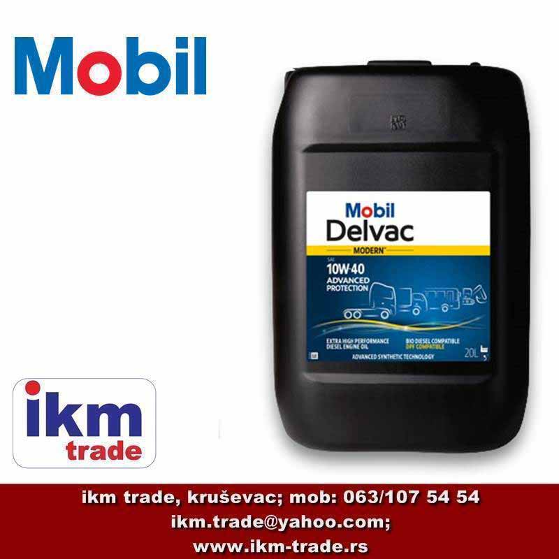 MOBIL DELVAC MODERN 10W40 ADVANCED PROTECTION 20L