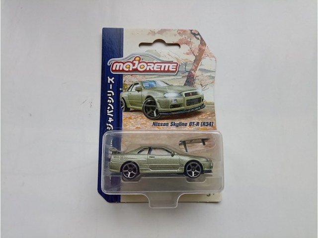 Majorette Nissan Skyline GT-R (R34)