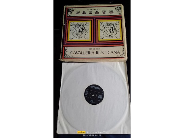 3 LP CAVALLERIA RUSTICANA MASCAGNI