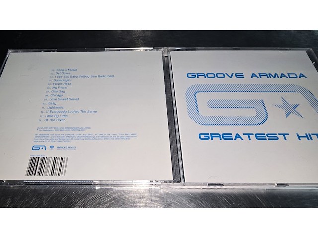 Groove Armada - Greatest hits , ORIGINAL