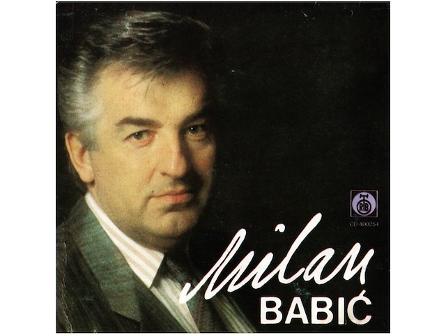 Milan Babić ‎– Milan Babić CD Nov