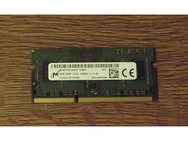 Micron 4gb ddr3 PC3L 1600mhz