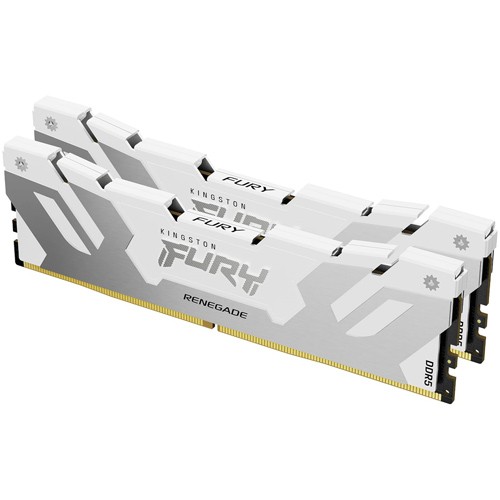 Kingston 48GB (2x24GB) DDR5 8400MT/s CL40 FURY Renegade Silver/White CUDIMM XMP memorija | KF584CU40RWK2-48