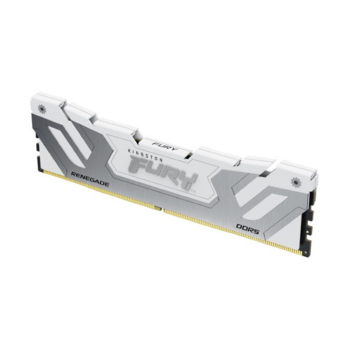 Kingston 24GB (1x24GB) DDR5 8400MT/s CL40 FURY Renegade Silver/White CUDIMM XMP memorija | KF584CU40RW-24