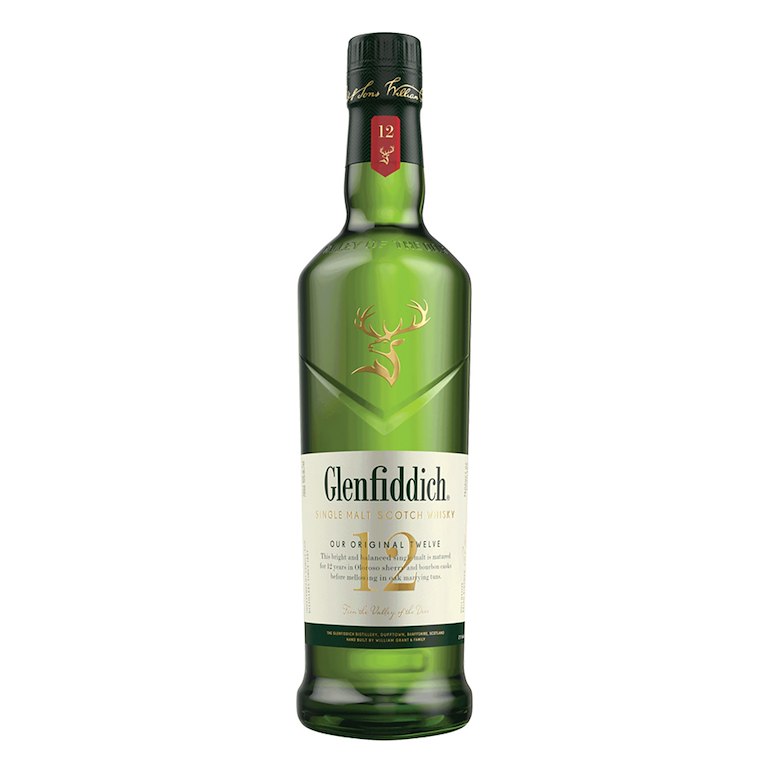 Whisky Glenfiddich Pure Malt 12YO 0,7L