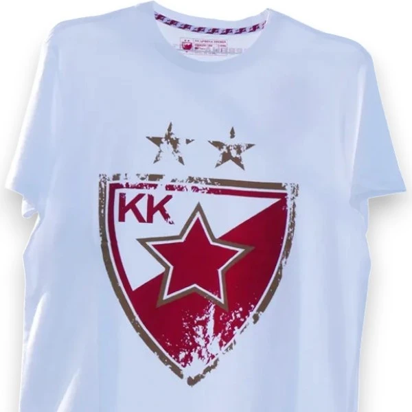 KK CRVENA ZVEZDA MAJICA BELA GRB 2