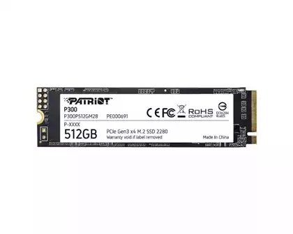 PATRIOT SSD M.2 NVMe 512GB Patriot P300 1700MBs/1100MBs P300P512GM28