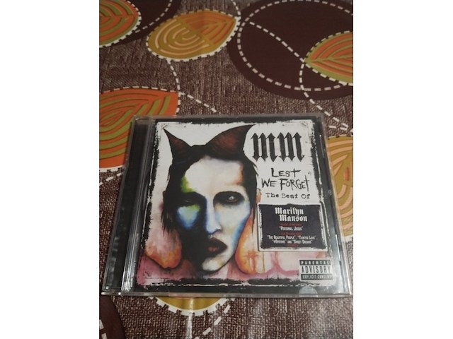 Marilyn Manson - Lest We Forget - The Best Of