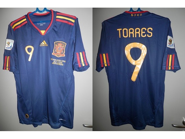 Španija dres (World Cup 2010) Fernando Torres 9 Espana