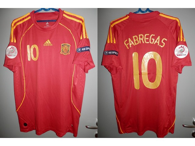 Španija dres (EURO 2008) Cesc Fabregas 10 Espana