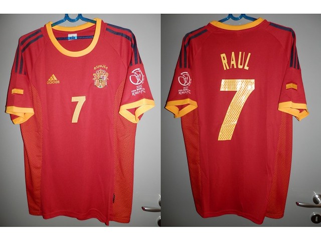 Španija dres (World Cup 2002) Raul 7 Espana Spain