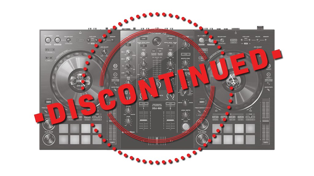 Pioneer DDJ-800 - Discontinued