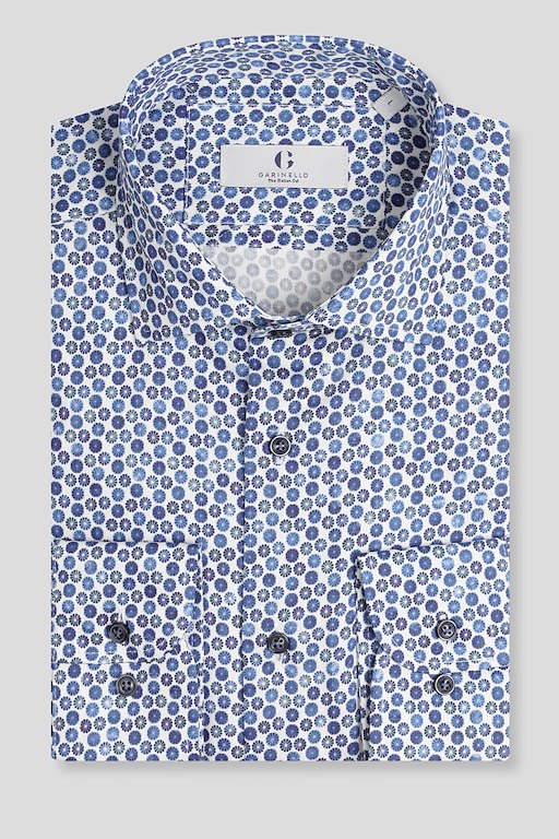 Print košulja casual slim fit