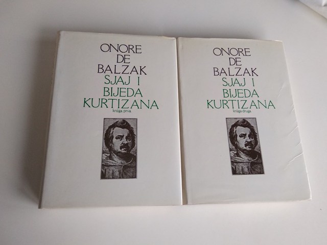 Sjaj i bijeda kurtizana 1 i 2 - Onore de Balzak