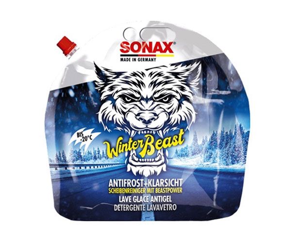 Tečnost zimska za pranje vetrobrana Sonax Winter Beast 3L