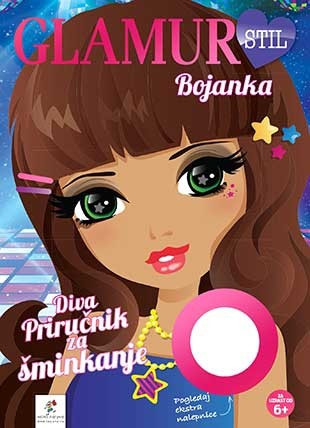 Diva: priručnik za šminkanje – Glamur stil bojanka