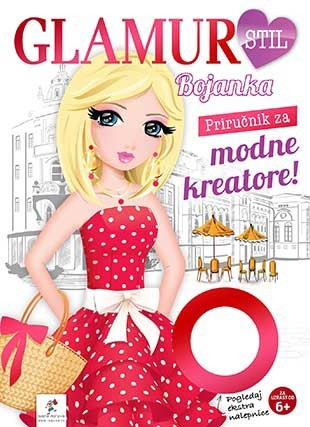 Priručnik za modne kreatore – Glamur stil bojanka