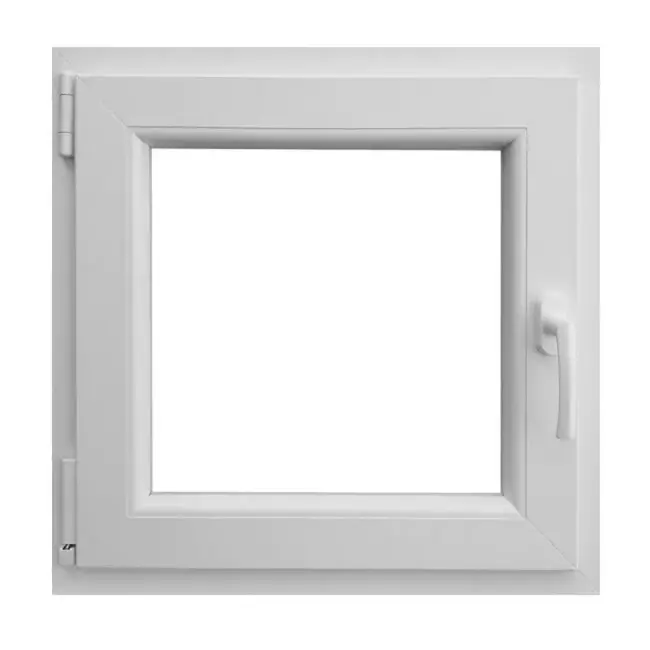 Prozor pvc jednokrilni 80x80cm levo otvaranje 6-komorni