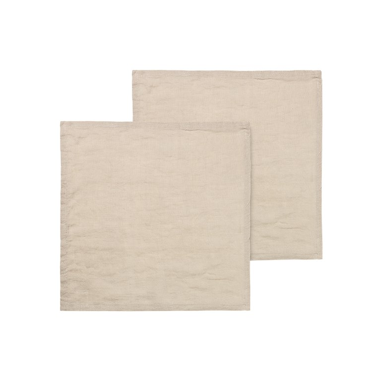 Linen salvete — set od 2