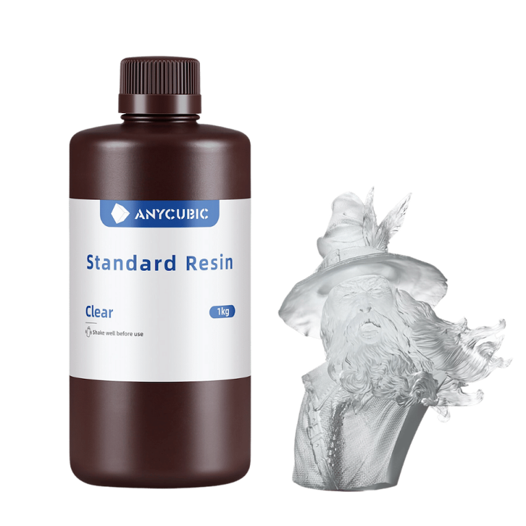 Anycubic standard Resin 1kg Transparent (CLEAR)