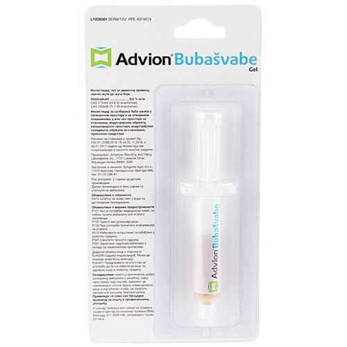 Gel za bubašvabe 5g ADVION