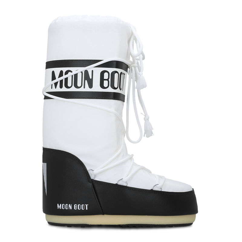 Unisex čizme Moon Boot Icon Nylon Black/White