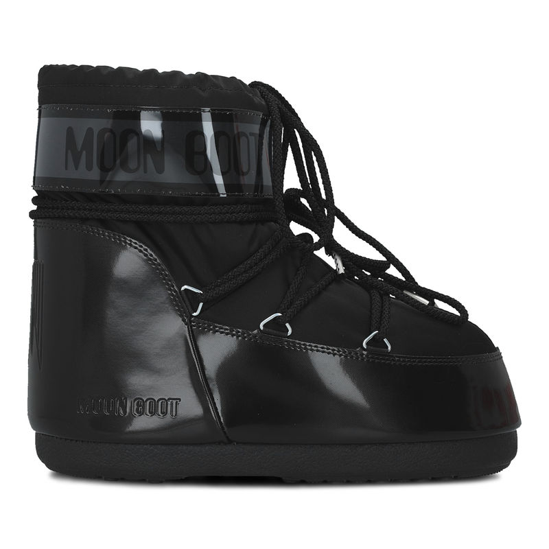 Unisex čizme Moon Boot Icon Low Glance Black