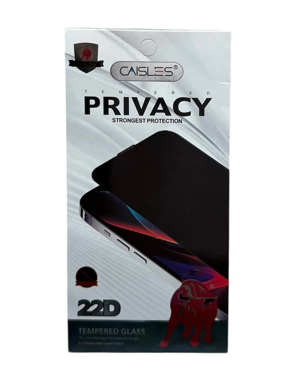 Zastitno staklo 22D privacy za iPhone 12/12 pro