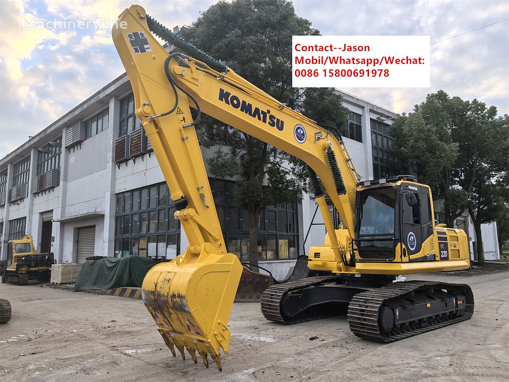 Komatsu PC220 bager guseničar