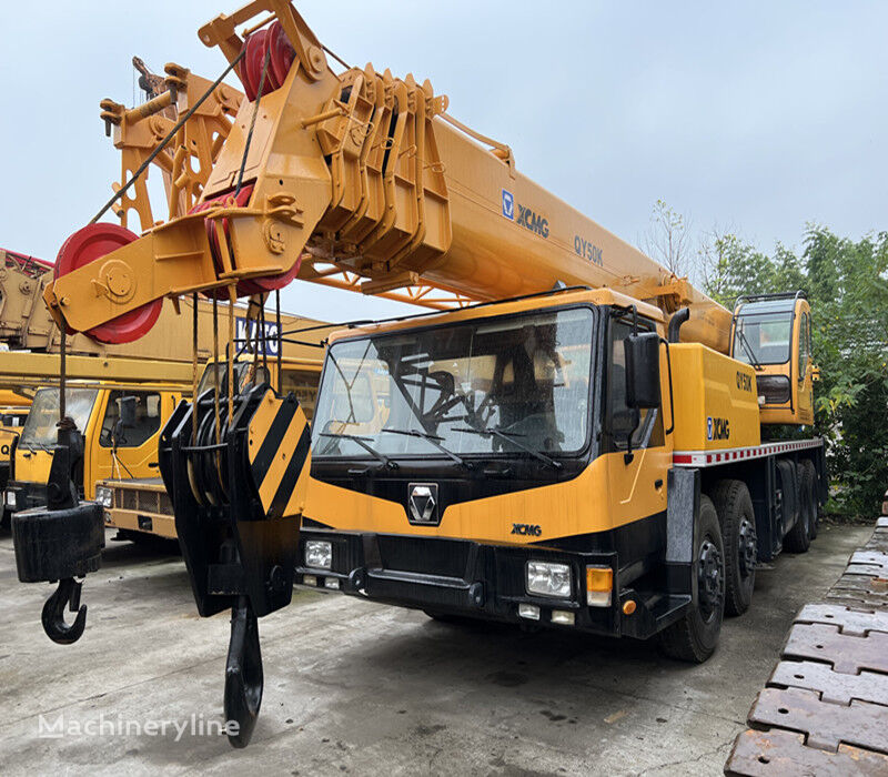 XCMG QY50K 50 tons 50 tons 50t used wheel truck mounted crane pokretna dizalica