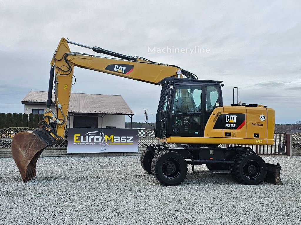 Caterpillar M 318 F, 2018 YEAR, 6600 HOURS bager točkaš