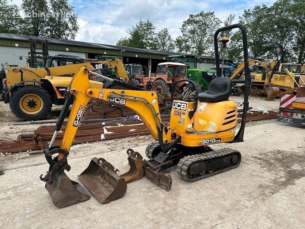 JCB 8010 CTS 3 buckets | Quick coupler mini bager