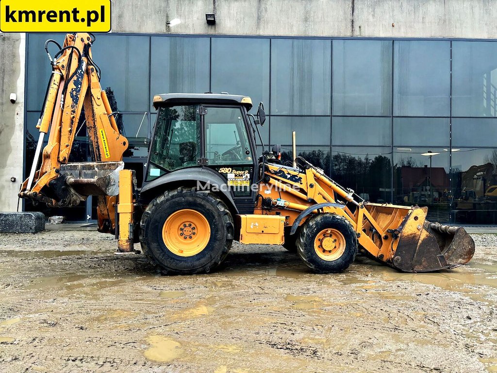 Case 580 SR KOPARKO-ŁADOWARKA | JCB 3CX CAT 432 428 CASE 590 NEW HOLL bager-utovarivač