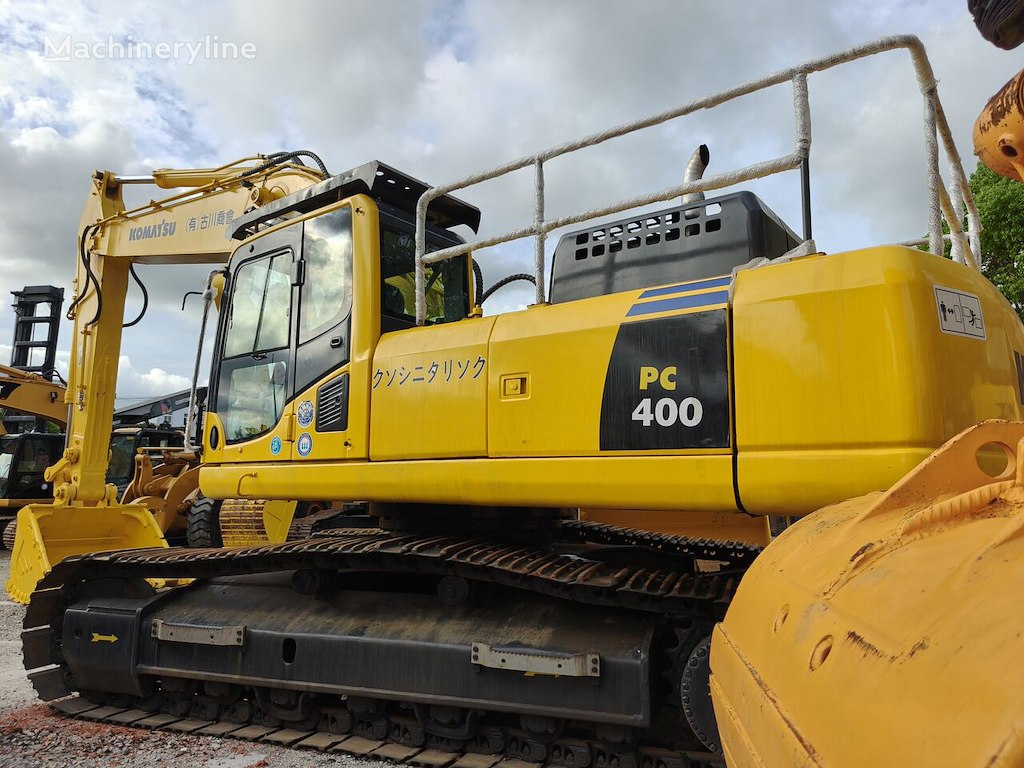 Komatsu used pc400-8 40t excavator sales with cheapest price bager guseničar