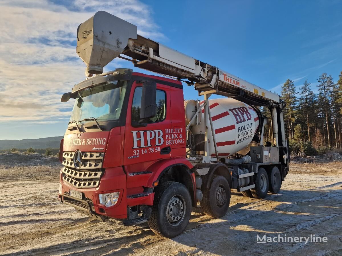 Prodaje se Mercedes-Benz Arocs kamion s mešalicom za beton na aukciji