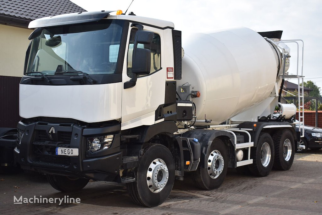 Renault C430 8x4 Mixer 2017 kamion s mešalicom za beton