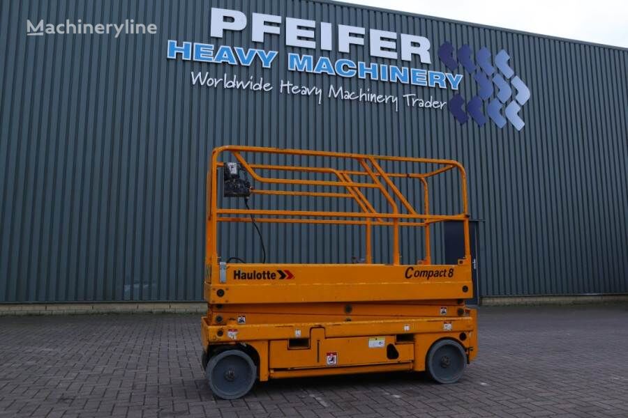 Haulotte Compact 8 Electric, 8.2m Working Height, 350kg Cap makazasta platforma