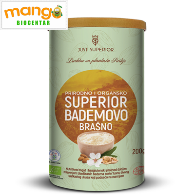 Bademovo brasno 200g – organski proizvod