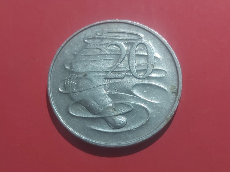 Australija - 20 cent 1966 god