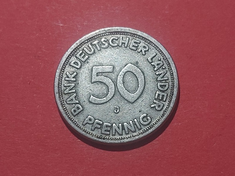 Nemačka - 50 pfennig 1949 god J