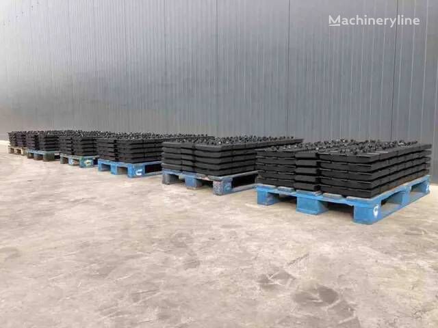 Vögele Rubber Asphalt Pads gumena podloga za bagera