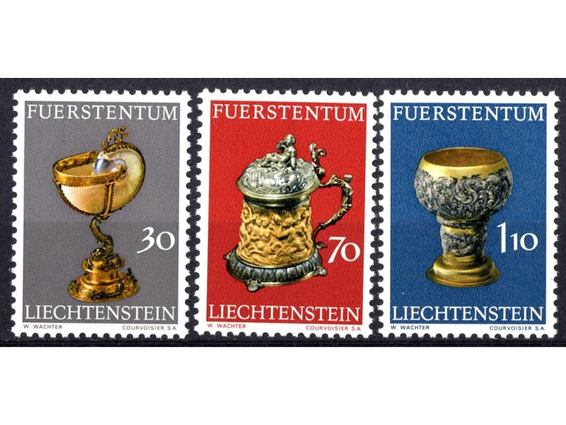 Liechtenstein Furstentum 1973.