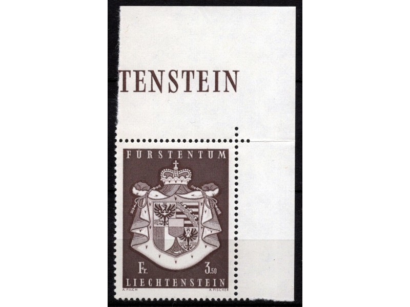 Liechtenstein Furstentum 1969.