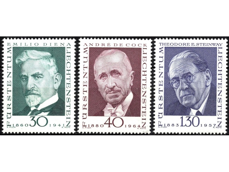 Liechtenstein Furstentum 1972.