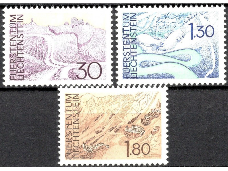 Liechtenstein Furstentum 1973.