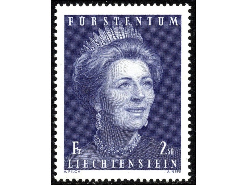 Liechtenstein Furstentum 1971.