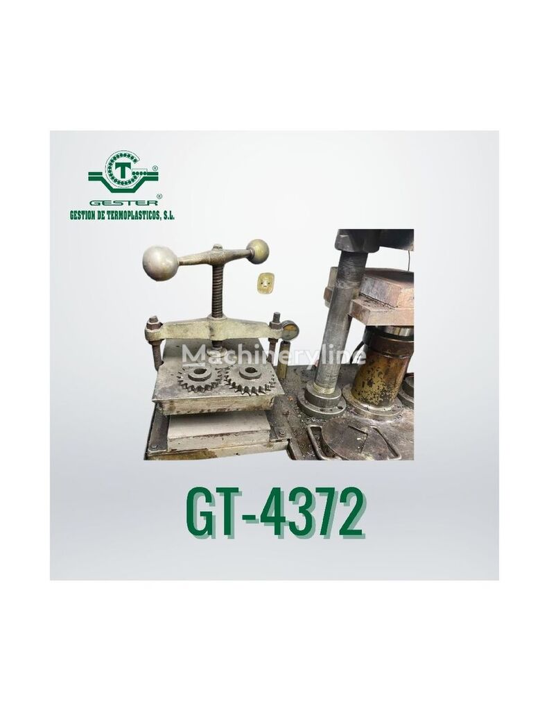 Prensa manual 240x240 mm oprema za reciklazu plastike
