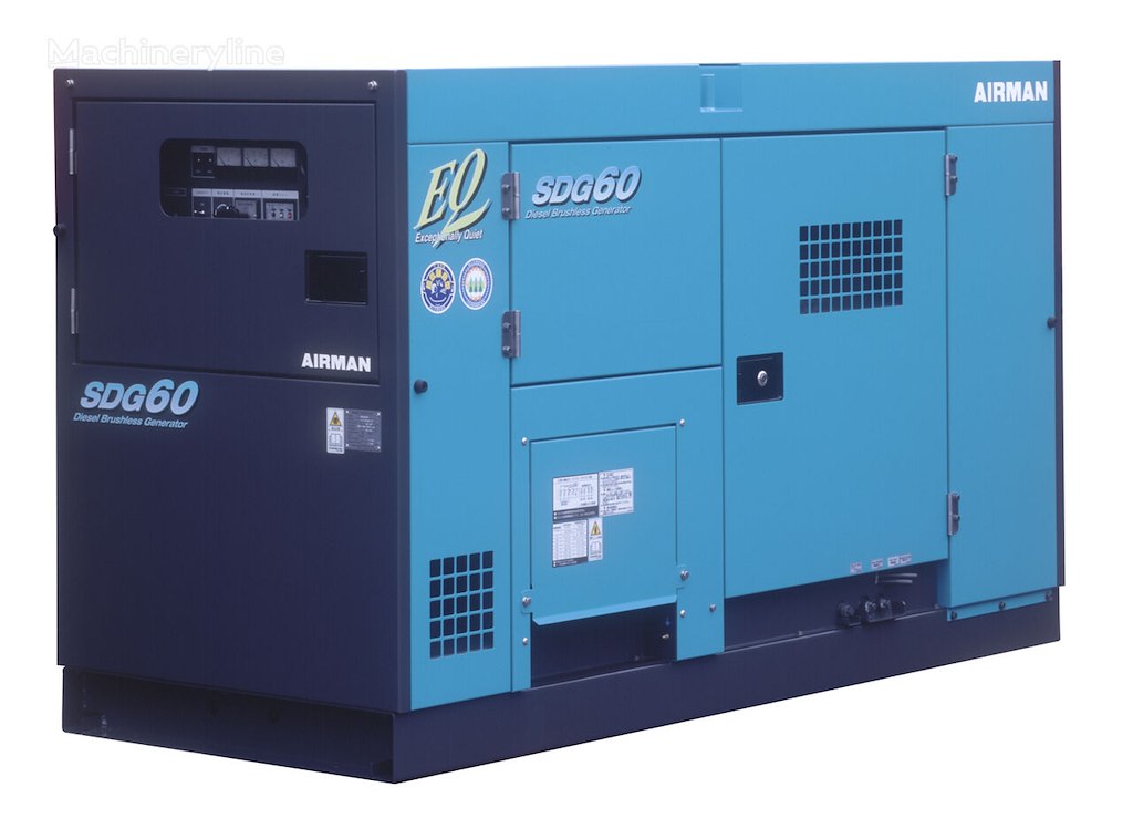 Novi Airman SDG60S-3A6 diesel generator